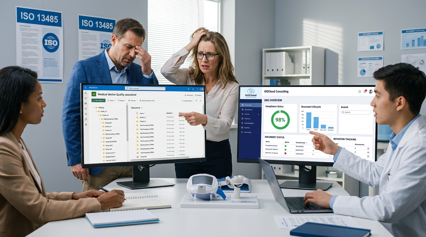 SharePoint QMS Mistakes (ISO 13485 Guide) – ISO Cloud Consulting