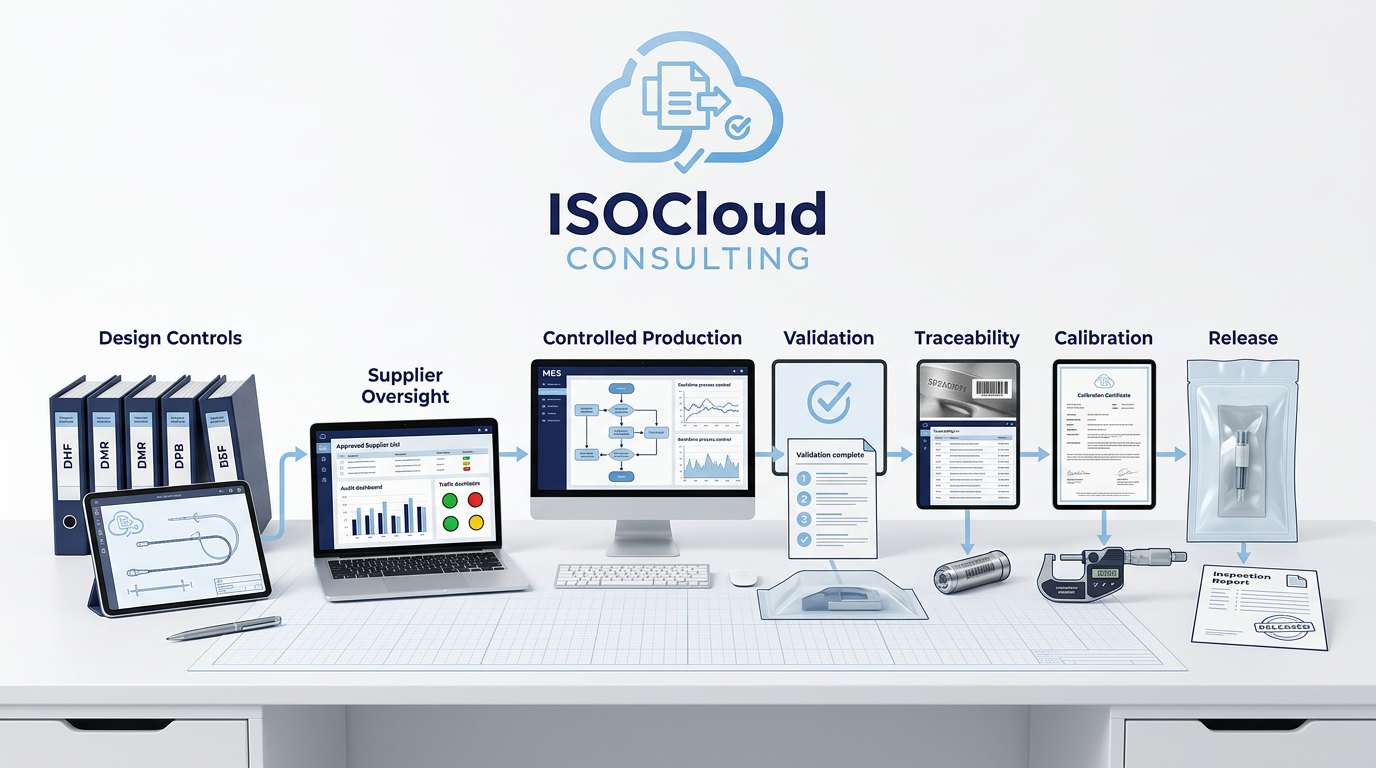ISO 13485 Clause 7 | Design, Purchasing, Production, Validation – ISO ...